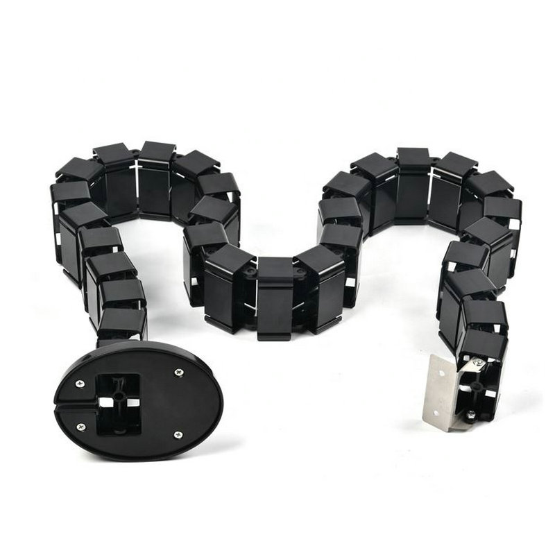 Adjustable ABS Vertebrae Spiral Desk Cable Management Spine ...